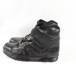 Double H | Shoes | Vtg New Double H Mens 7 M Steel Toe Shoes Black ...